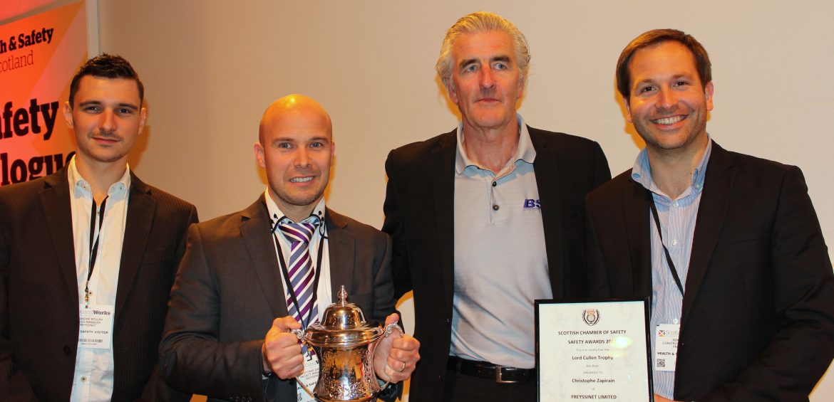 Freyssinet win Lord Cullen Trophy for Safety on SPT Project - FreyssinetUK