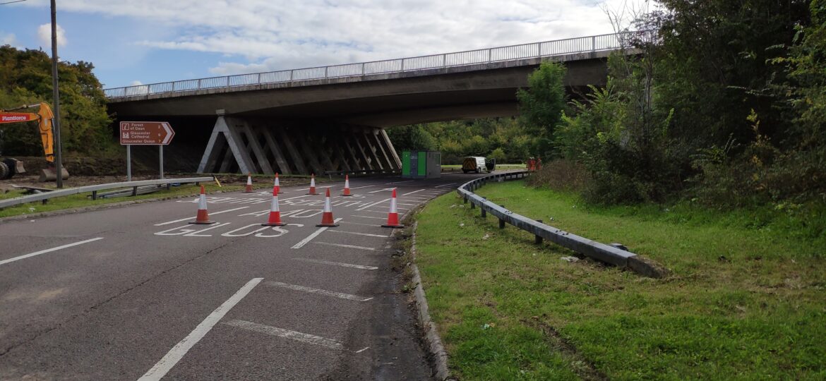 Work begins on M5 Golden Valley Bridge refurbishment scheme - FreyssinetUK